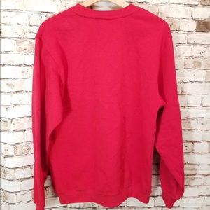 Disney | Tops | Disney Store Small Mickey Mouse Red Sweatshirt | Poshmark